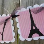 Birthday Banner- Paris on Luulla