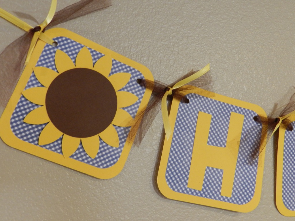 Sunflower Banner on Luulla